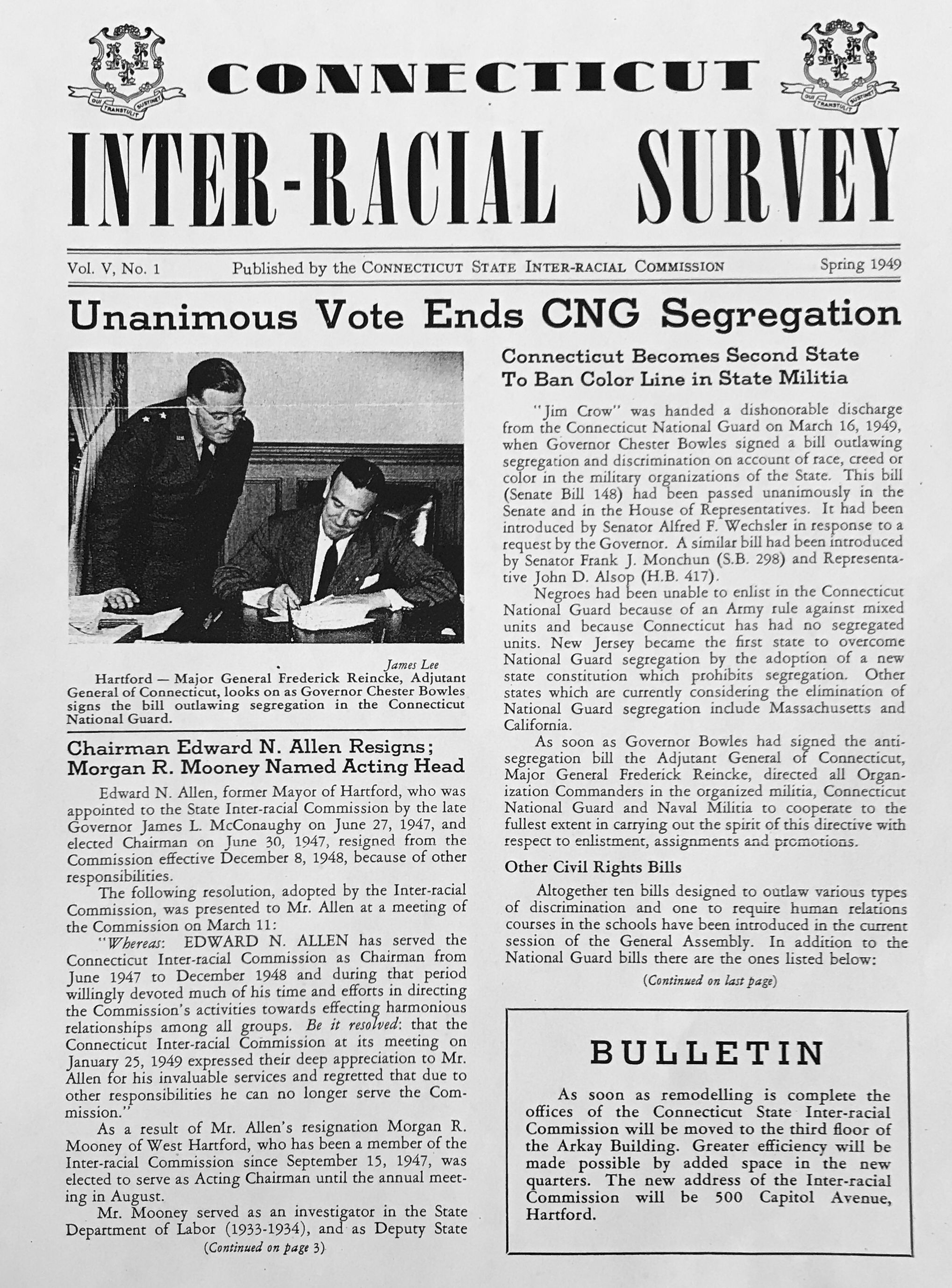 In 1949, CT Made Civil Rights News - Connecticut Digital Newspaper Project